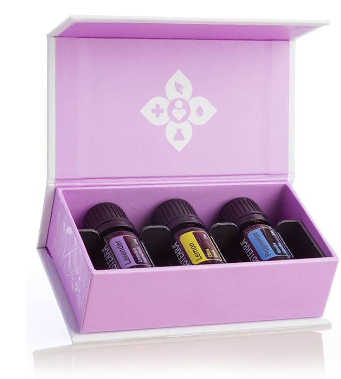 Doterra Introductory Kit *Ideal Gift* Aromatherapy Oils in Lovely Box ...